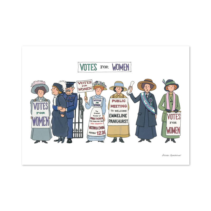 Suffragette Poster | Alison Gardiner
