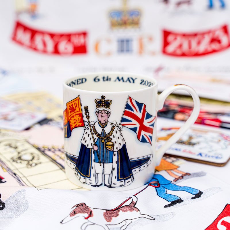 Alison Gardiner Designs | King Charles Coronation Mug